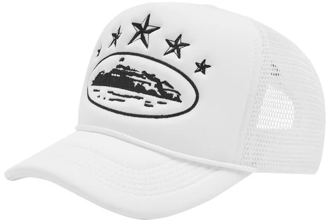 Boné Corteiz Trucker 5 Starz Alcatraz White – Xo Gang Brazil